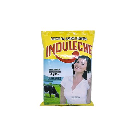 Leche En Polvo Induleche 800 Gr Caja 16 Und