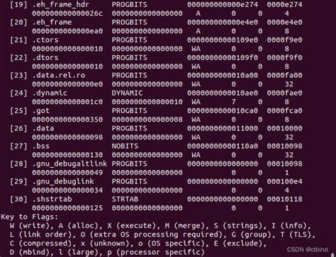 linux（类unix）系统可执行程序elf文件格式详解 linux elf csdn博客