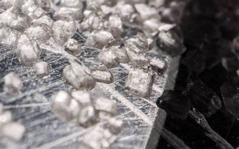 Police And Forensic Scene With Seized Drugs Law Enforcement Investigation Of Illegal