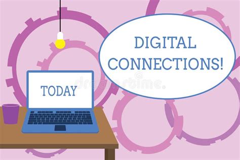 Word Writing Text Digital Connections Business Concept For Powerful