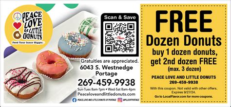 Free Donuts Buy 12 Dozen Donuts Get 12 Dozen Free At Peace Love