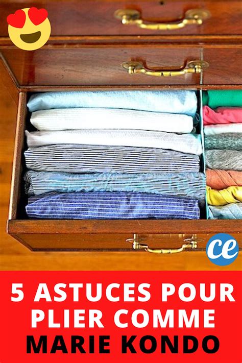 5 Astuces Magiques Pour Plier Tous Vos Vêtements Comme Marie Kondo