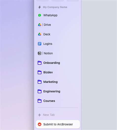 [feature Suggestion] Create Shared Bookmarks Space R Arcbrowser