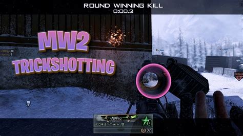 Mw2 Iw4x Snd Trickshotting 1 Youtube