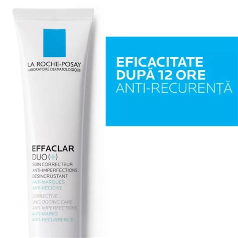 Tratament Anti Imperfectiuni Effaclar Duo 40ml La Roche Posay Pret