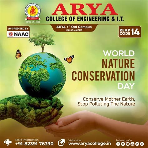 World Nature Conservation Day 2022 Nature Conservation Save Earth