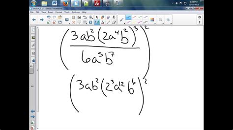 51 Polynomials Exponent Properties Youtube