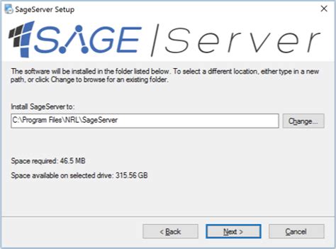 Installation SAGE User Guide V Documentation