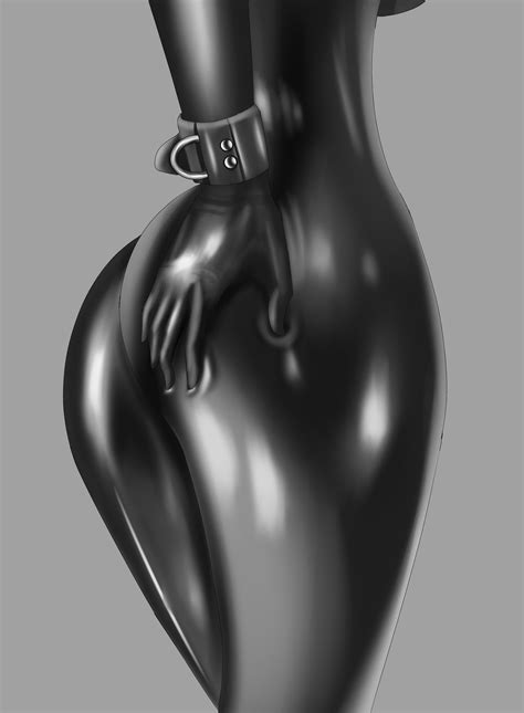 Rule 34 Ass Ass Grab Big Ass Bodysuit Greyscale Hand On Hip Large Ass