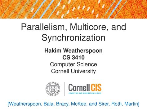 Parallelism Multicore And Synchronization Ppt Download