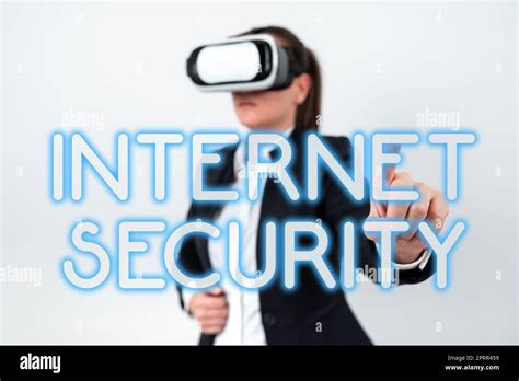 Text Caption Presenting Internet Security Business Overview Process To