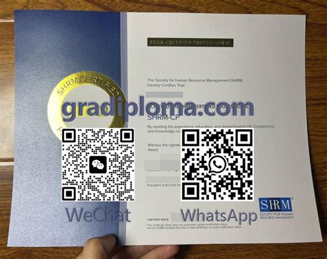 The Unusual Method To Get A Fake Shrm Cp Certificate Online