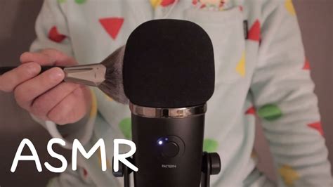 Asmr 스펀지와 브러쉬 그리고 손으로 마이크를 부드럽게 살살 쓰담쓰담 Youtube