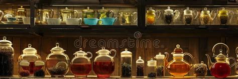 A Crowded Shelf Overflows With An Array Of Colorful Bottles Filled With