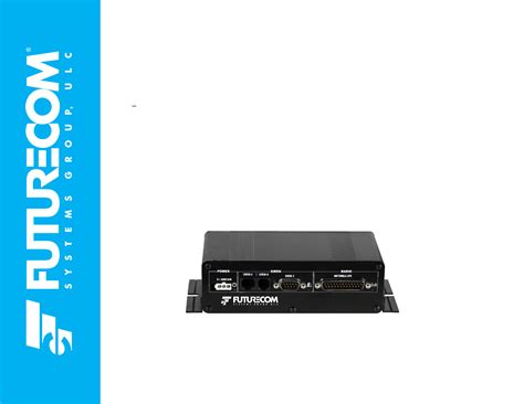 Futurecom Pdr8000 Portable Digital Repeater Rackmount User Guide