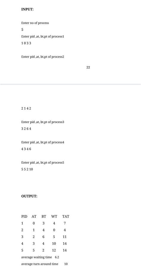 Solved Provide Me A Java Code To Implement Priority