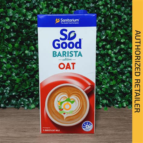 So Good Barista Oat Milk 1l Vegan Lazada Ph
