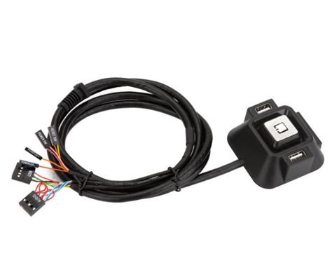 Double USB 2 0 A Female With Computer Power Cable