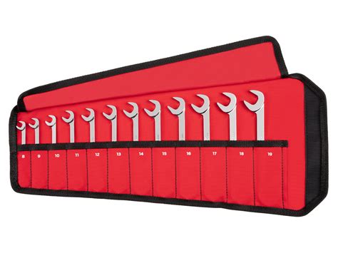 12 Piece Angle Head Wrench Set With Pouch Tekton Made In Usa