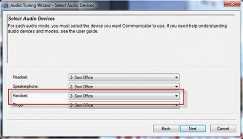 Cisco IP Communicator Softphone Audio Settings
