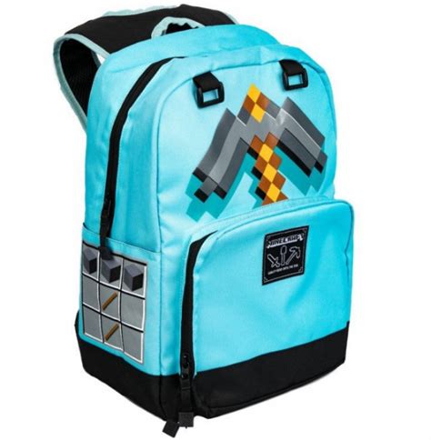 Minecraft 17 Diamond Pickaxe Backpack Backpackazon