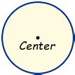 Center Centre Definition Illustrated Mathematics Dictionary