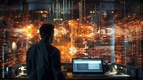 A Data Scientist Developing A Machine Learning Model Using Ai His