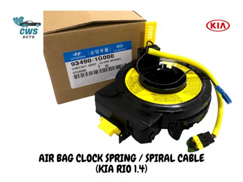 KIA AIR BAG CLOCK SPRING SPIRAL CABLE ASSY FOR KIA RIO 1 4 PART NO