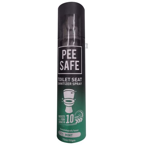 Pee Safe Toilet Seat Sanitizer Spray Mint Buy Bottle Of 750 Ml Spray