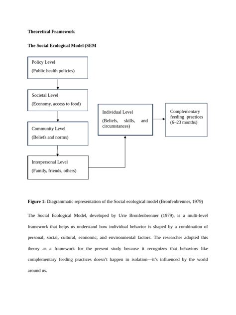 Theoretical Framework Sem Pdf Behavioural Sciences Social Psychology