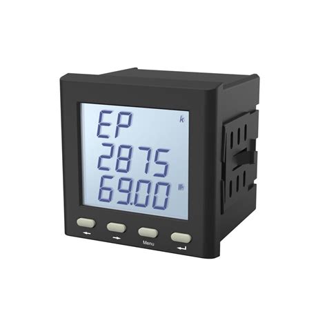 Lcd Display 3 Phase Multi Function Analog Output Energy Meter Digital Ac Ammeter Power Meter