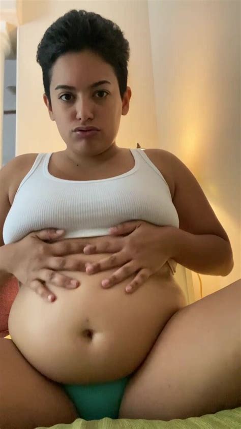 Playing With Heavy Thick Belly Thisvid Com