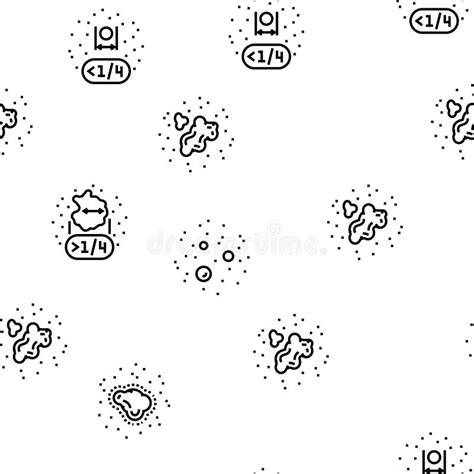 Mole Skin Problem And Disease Vector Seamless Pattern Stock Vector