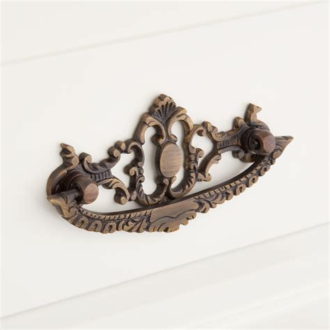 Dacia Solid Brass Drawer Pull Signature Hardware