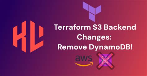 Terraform S3 Backend Without Dynamodb Kieran Lowe