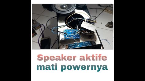 Cara Memperbaiki Speaker Aktif YouTube