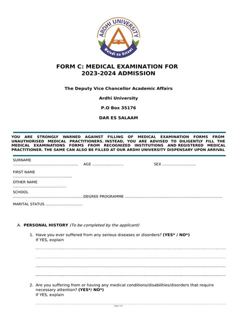 medical forms pdf physical examination clinical medicine