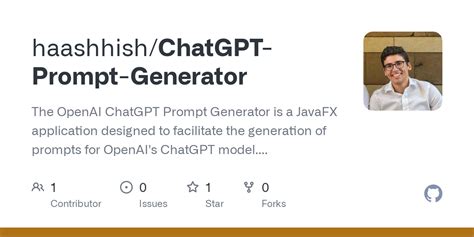 Github Haashhish Chatgpt Prompt Generator The Openai Chatgpt Prompt