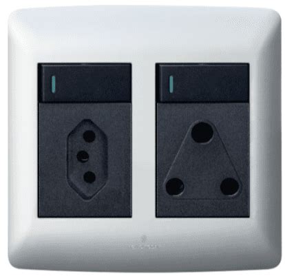 X Euro Single Socket Silver Black Hello Today LEDTronix
