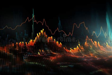 Abstract Business Stock Market Charts And Graphs Stock Illustration Illustration Of