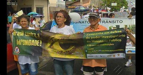 G1 Moradores Do Bairro Do Telégrafo Em Belém Fazem Caminhada Pela