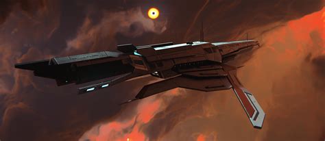 In Game Turian Vahrdona Cruiser Image Dawn Of The Reapers Mod For