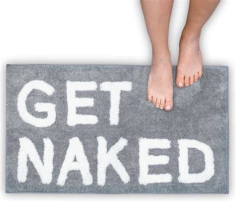 LABEND HOME Get Naked Tapete De Banheiro Conjunto De Cortina De