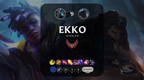 Ekko Jungle Vs Udyr EUW Grandmaster Patch YouTube