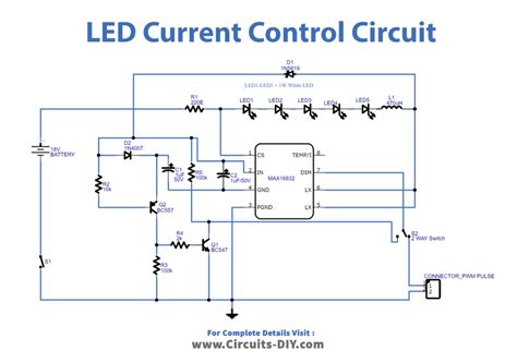 Current Control Circuit For Led