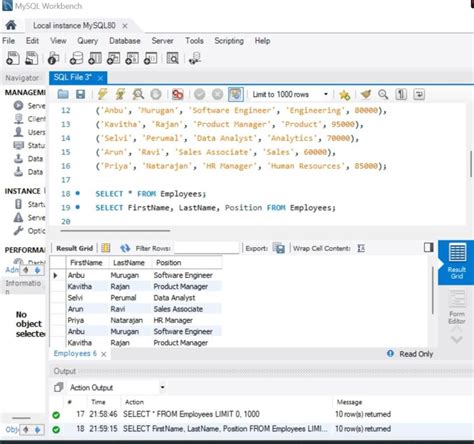 Praveen Pn On Linkedin How To Create A Database Table And Perform