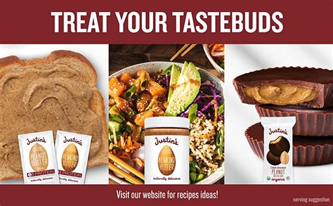 Justins Classic Peanut Butter Creamy Spread No Stir