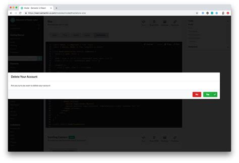 Modal Sizefullscreen Sticks To Left · Issue 3345 · Semantic Orgsemantic Ui React · Github Modal Sizefullscreen Sticks To Left · Issue 3345 · Semantic Orgsemantic Ui React · Github