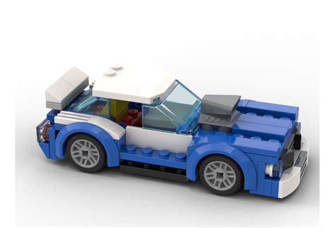 Lego Moc 60312 Custom Car By Hoppepe Rebrickable Build With Lego