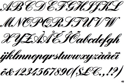 Edwardian Script Font
